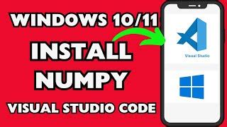 How To Install Numpy In Visual Studio Code On Windows Setup Numpy Project In Vscode