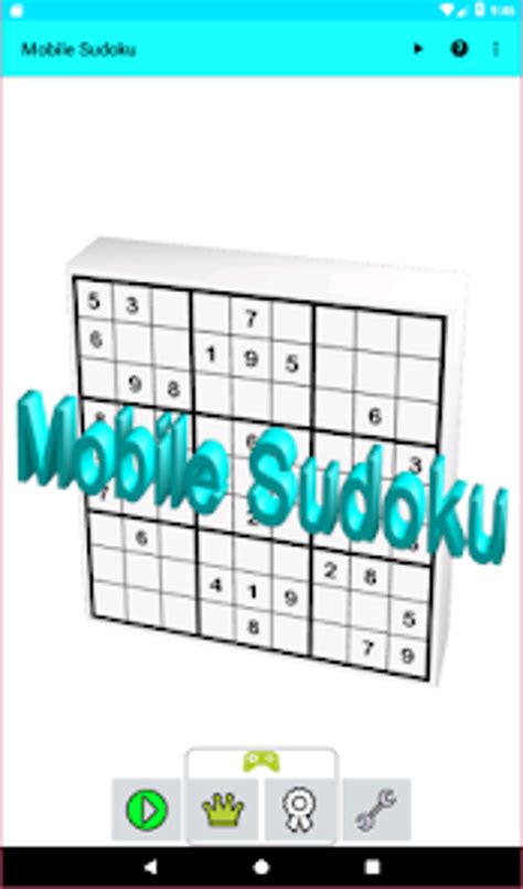 Mobile Sudoku For Android Download