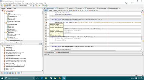 java why i got error in reportview stack overflow