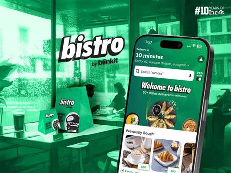 Exclusive Blinkit Launches New App Bistro To Take On Zepto Cafe