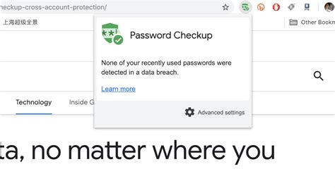Google Releases Password Checkup Chrome Extension