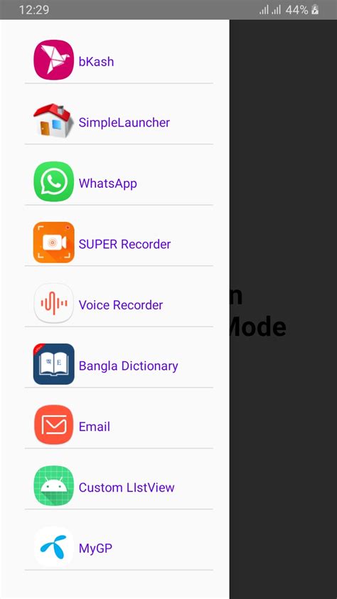 Java Android Multi Window Launcher Sidebar Stack Overflow