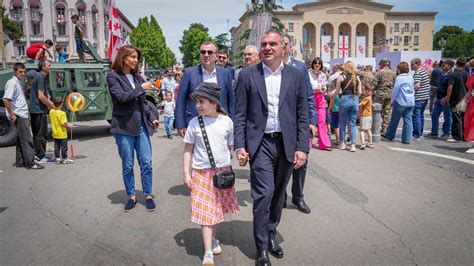 საქართველოს 🇬🇪ინფრასტრუქტურის სამინისტროს ორგანიზებით 26 მაისის დღესასწაული წელს ქალაქ