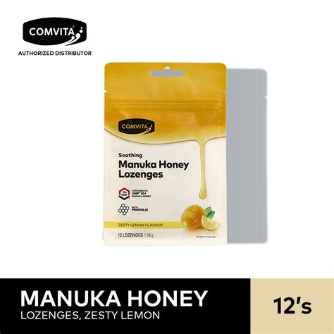 Manuka Honey Lozenges Lemon And Honey 12s Wellness Plus
