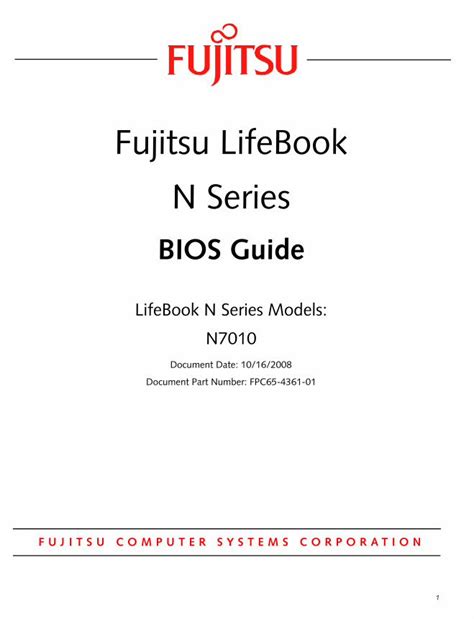 Pdf N Series Biosthe Bios Setup Utility Consists Of Six Menus Main