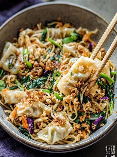 Quick Potsticker Noodle Bowls Your 30 Minute Comfort Food Margot Recipes