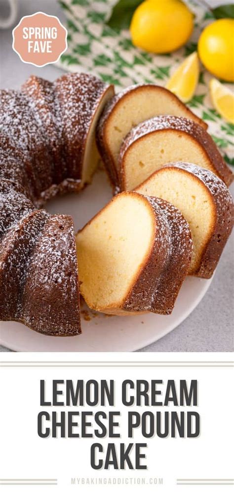 Lemon Cream Cheese Pound Cake Recipe Artofit