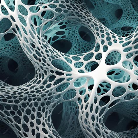 Fintech Biomimicry Lace Patterns Contrasting Colors Premium Ai