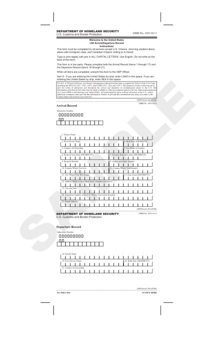 Form I Free To Edit Download Print CocoDoc
