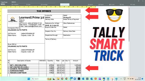 2024 Popular Custom Invoice Tally Prime Tdl Invoice Customization Tdl