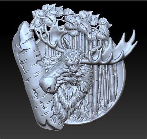 Stl File Deer Stl Cnc Design 🦌 ・3d Printing Model To Download・cults