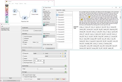 Corpus Viewer — Orange3 Text Mining Documentation