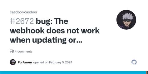 Bug The Webhook Does Not Work When Updating Or Deleting A User From Another Organization