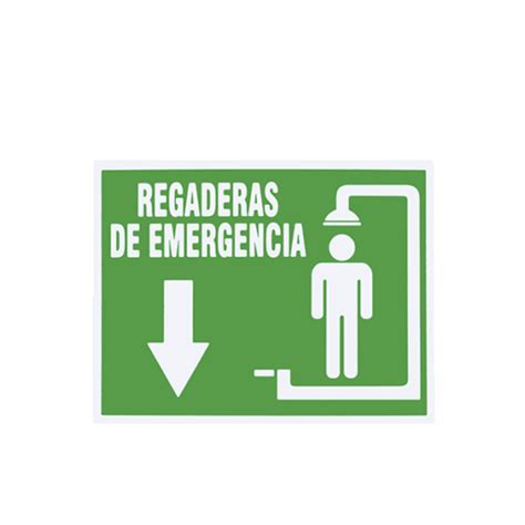 Señal Para Indicar Las Regaderas De Emergencia Jama