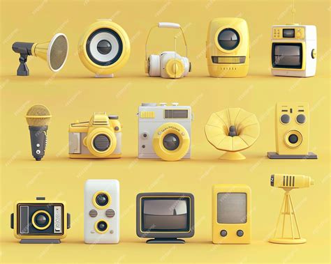 Premium Vector A Bunch Of Different Types Of Electronic Devices