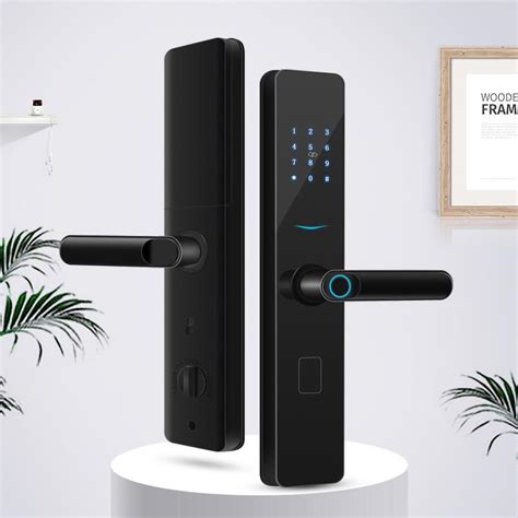 Jual Kunci Pintu Digital Smart Fingerprint Doorlock Card Digital Code Security Electronic Lock