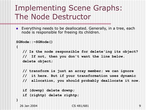 PPT Implementing Scene Graphs CSG Trees PowerPoint Presentation Free Download ID