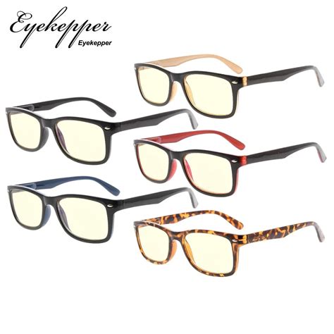 Cg075 5pcs Mix Eyekepper 5 Pack Computer Glassesuv Protection Anti Glareanti Reflective