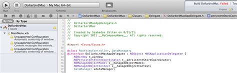 Xcode42 Xcode 42 Doesnt Show Errors At Build Stack Overflow