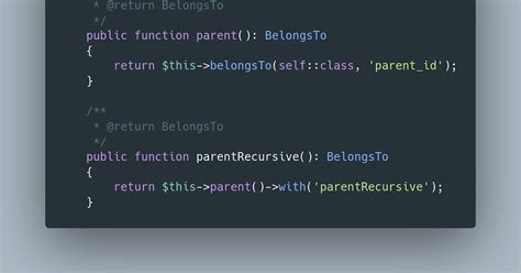Building A Self Referencing Model In Laravel A Step By Step Guide