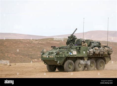 June 8 2022 Yakima Washington Usa A U S Army Stryker Assigned