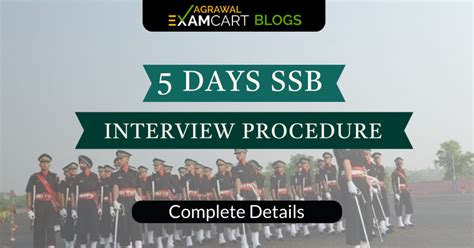 Days SSB Interview Procedure Complete Details