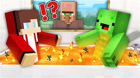 JJ And Mikey Hiding This SECRET In Minecraft Maizen YouTube