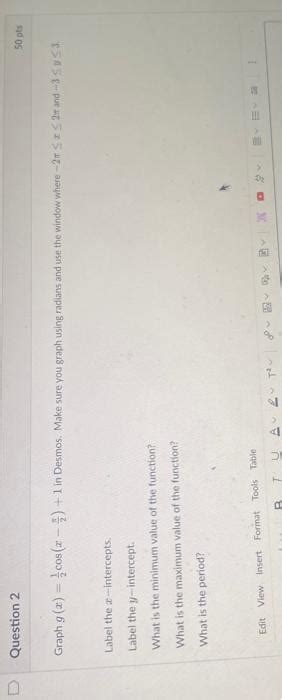 Solved Need To Graph It In Desmos And Labe The Things That Chegg Com Solved Need To Graph It In Desmos And Labe The Things That Chegg Com