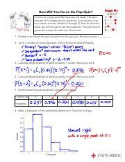 Lesson Day Answer Key Intro Stats Stats Medic Pdf Answer Key How Will You Do On The