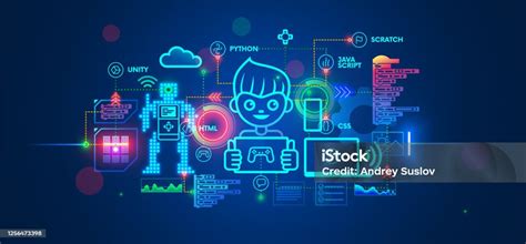온라인 It 학교에서 코딩 프로그래밍을 배우는 아이들 재능있는 아이들을위한 인터넷 공학 과정 게임 개발 로봇 기술 컴퓨터의 창조