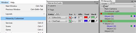 Github Plyounghierarchycustomiser Customise The Unity Hierarchy Panel