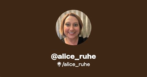 Alice Ruhe Linktree