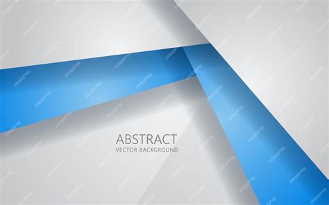 Premium Vector Abstract Blue And White Triangle Overlapping Layers Geometric Shapes Background