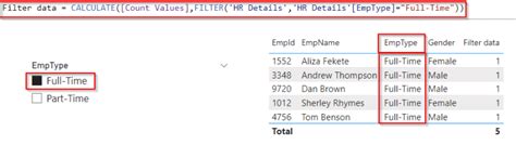 Power Bi Dax Filter Table With Real Examples