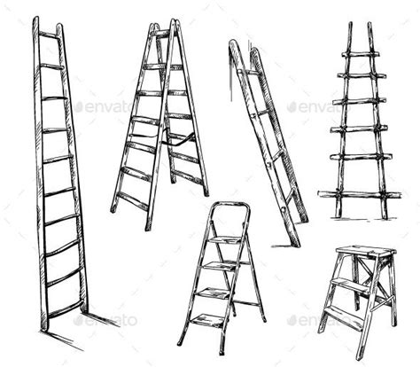 How To Draw A Ladder Step By Step At Mark Villa Blog