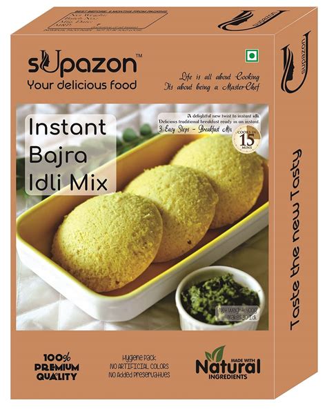 Buy Supazon Instant Idli Mix 400g Bajra Idli Organonutri
