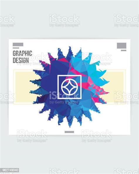 추상 태양 항성 그래픽 디자인 포스터 레이아웃 서식 파일 개념 기호에 대한 스톡 벡터 아트 및 기타 이미지 개념 기호 구도 그래픽 프린트 Istock