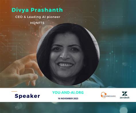 Divya P On Linkedin Look Forward To Speaking At The You And Ai Summit In London All Things