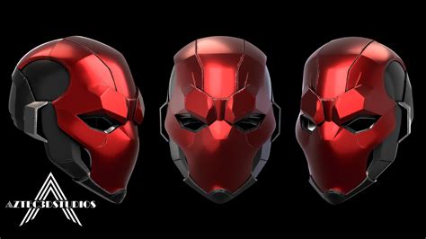Artstation Red Hood Helmet Concept Art