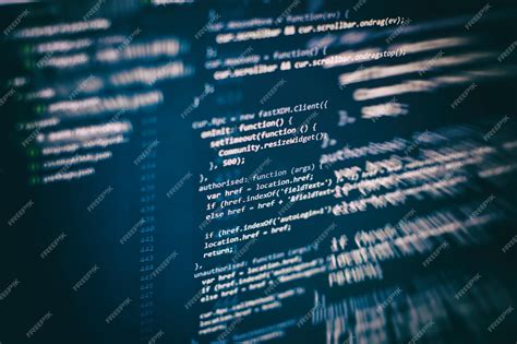 Premium Photo Big Data Storage And Cloud Computing Representation Programming Code