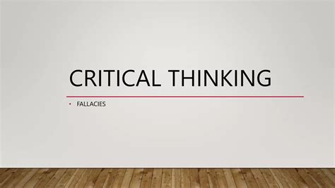 PowerPoint Textbook Fallacies Pptx