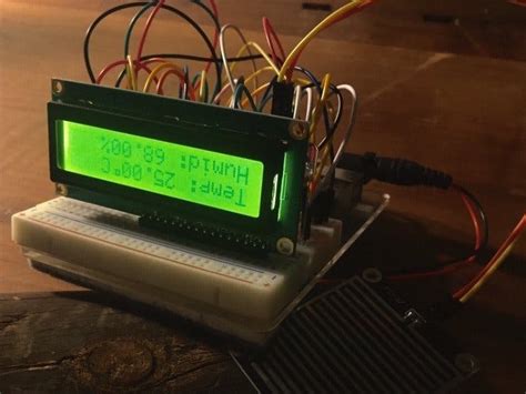 Arduino Temperature Humidity Rain Sensor Arduino Project Hub