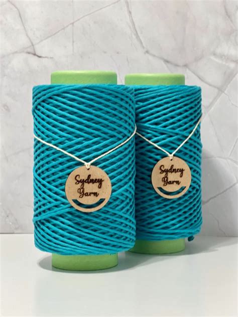 236 Bluebird 3mm Premium Coloured String Sydney Yarn