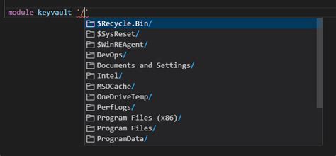 Vscode Bicep Externsion Path Enumeration With Module Issue Azure Bicep Github