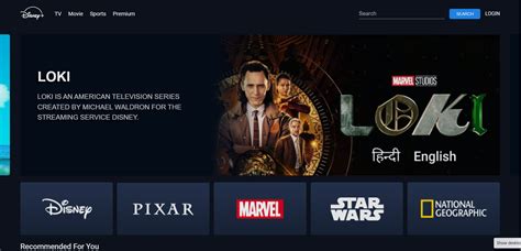 Disney Hotstar Clone Using Html Css And Javascript