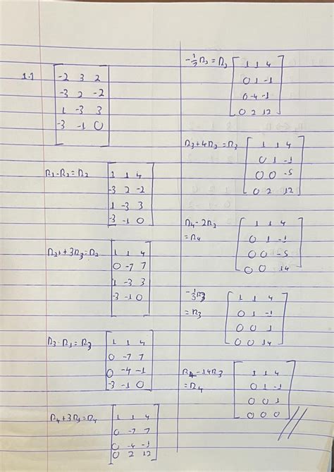 row echelon form check r askmath