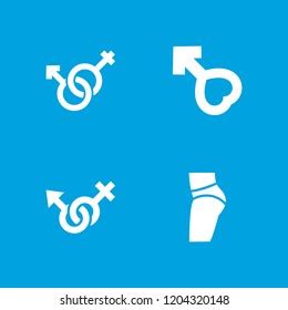 Sex Icon Collection 4 Sex Filled Stock Vector Royalty Free 1204320148 Shutterstock