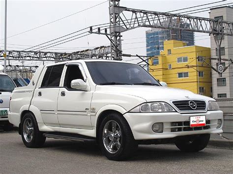 [쌍용] 무쏘스포츠 290s 1200튜닝차량★4륜 흡기 배기 맵핑 리무진시트 중고차 2003 02월식 180 000km