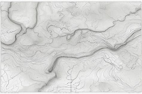 Ilustración De Las Líneas Topográficas Del Mapa Foto Premium