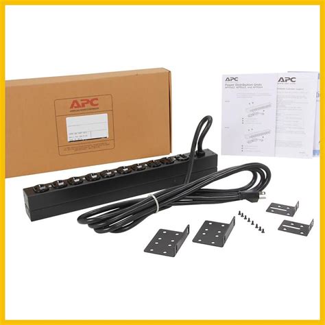 Apc Rack Mount Pdu Basic 100v 120v20a 10 Outlet Horizontal Reverb
